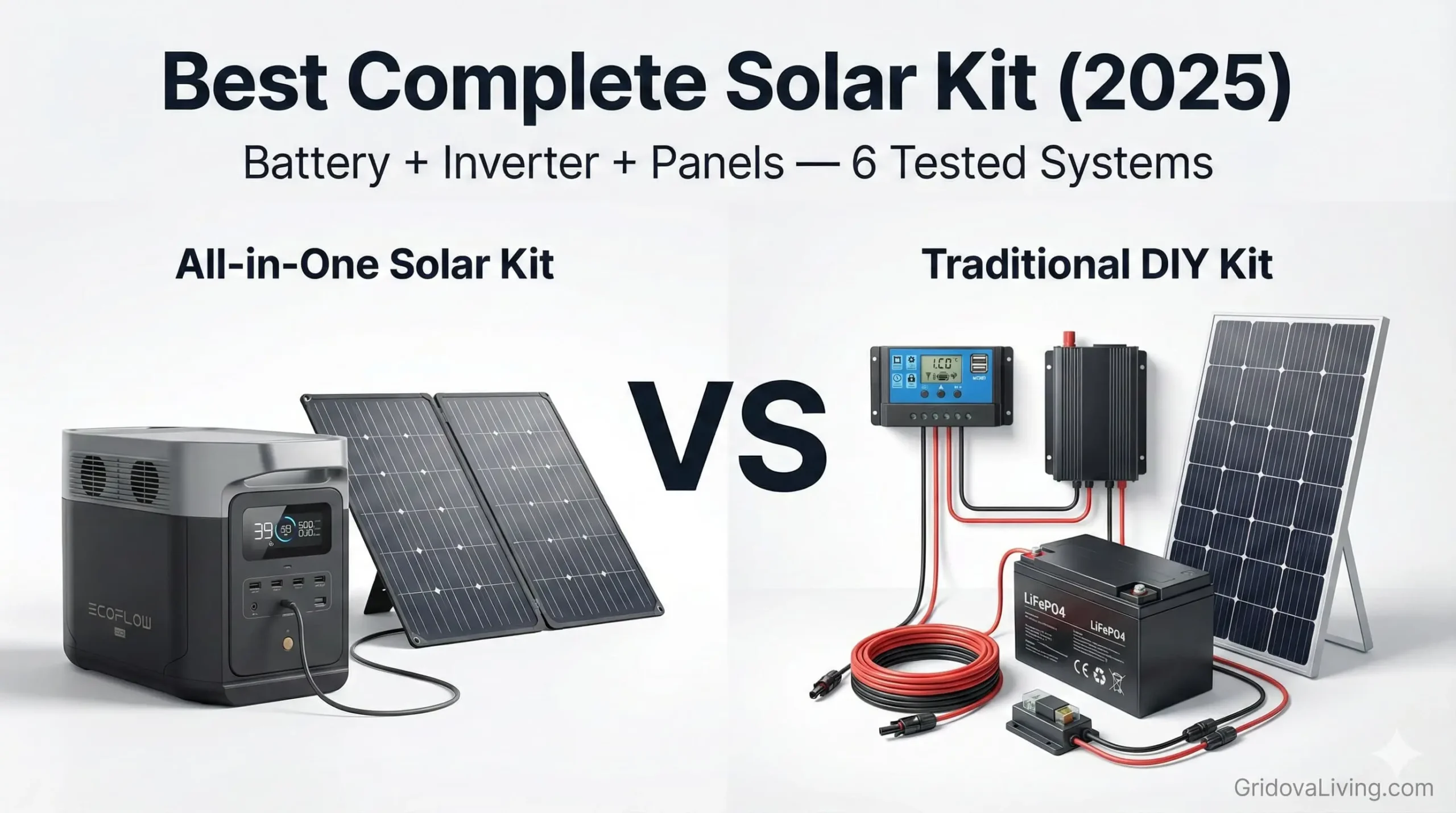 Best Complete Solar Kit with Battery & Inverter: 6 All-in-One Systems ...